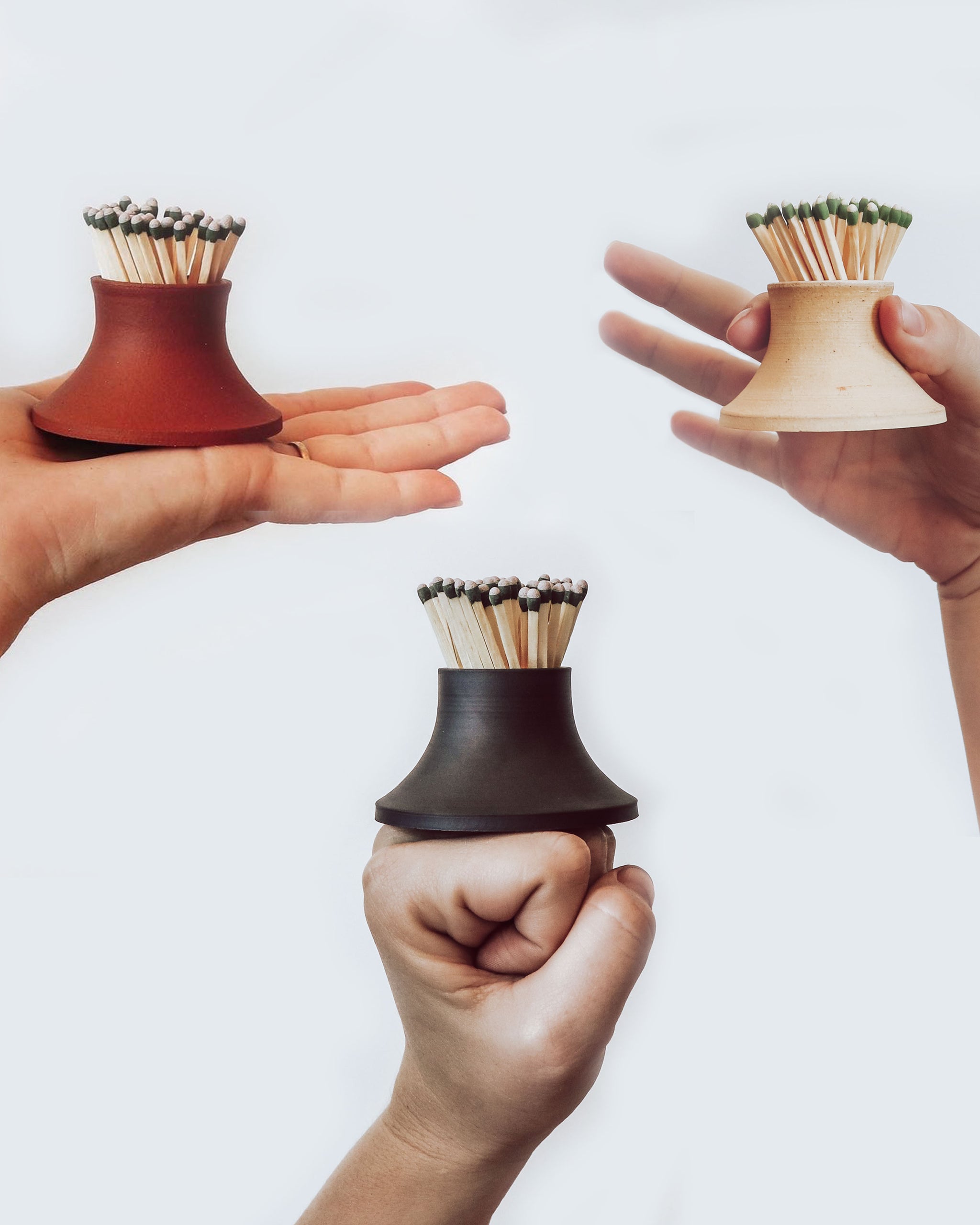 Match Striker - CRISP CERAMIC Match Holder - Strike Anywhere Match ...